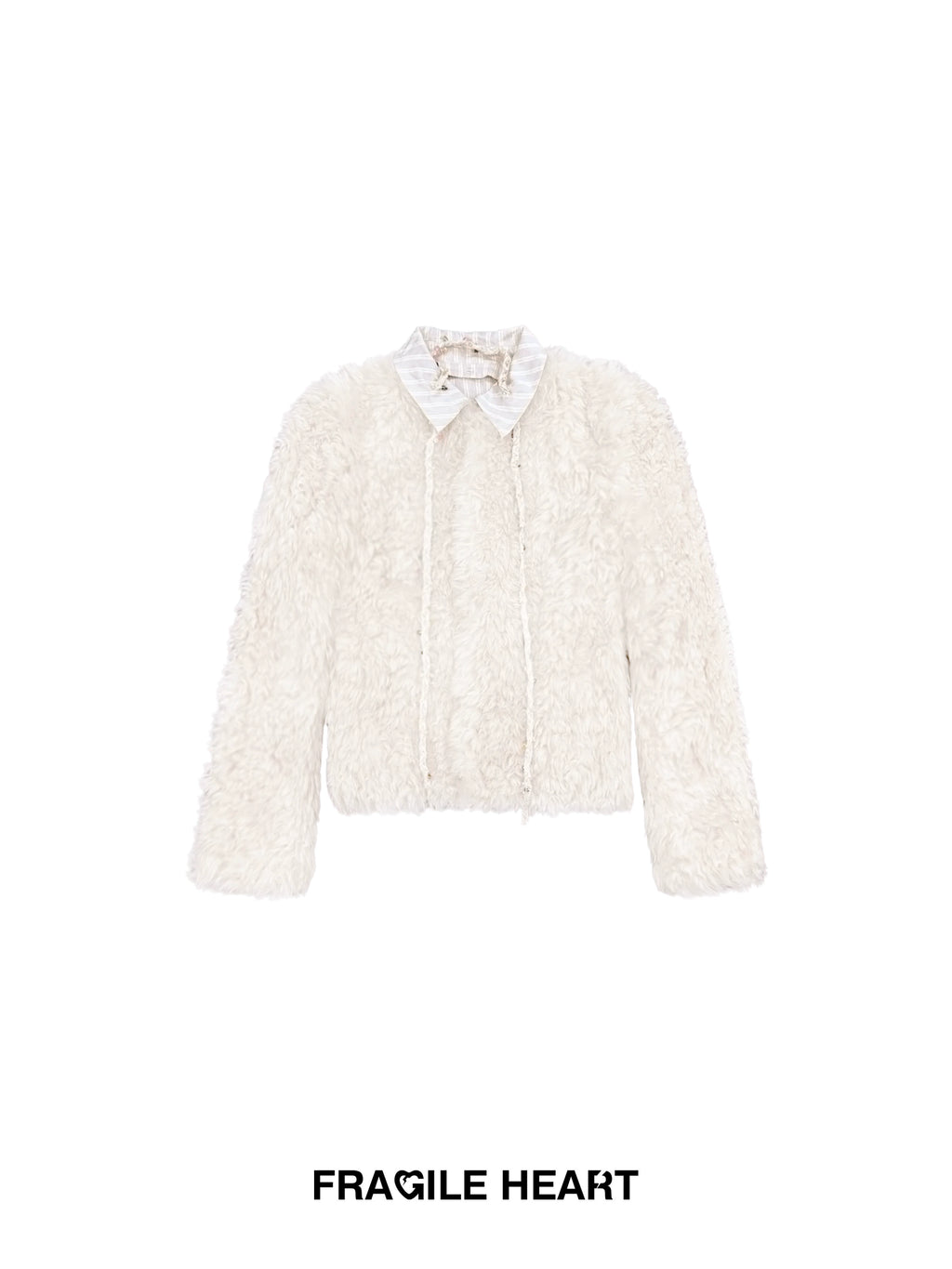 Fragile Store · Mellow Afternoon Light Luxury Fluffy Coat with Shirt C ...