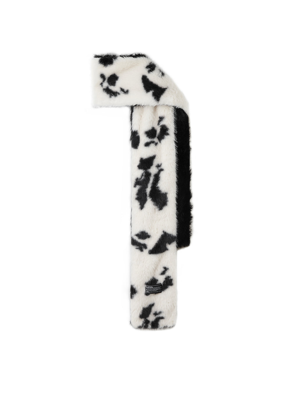 Cow Print Colorblock Scarf – SENSPACE LONDON